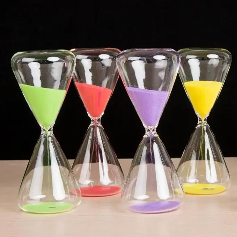 5-Minute-Conical-Colorful-Glass-Hourglass-Creative-Modern-Home-Decor ...
