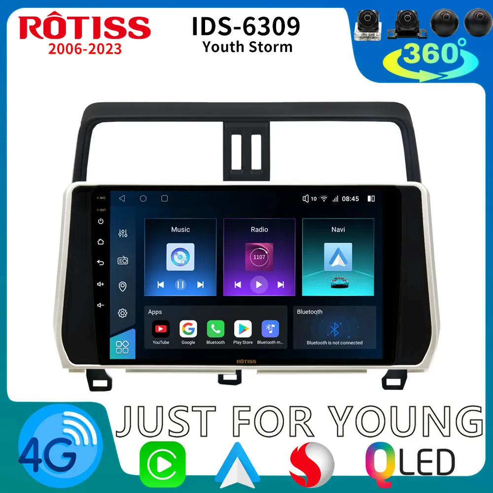 Rotiss-8Core-Android-Car-Multimedia-GPS-For-Toyota-Land-Cruiser-Prado ...