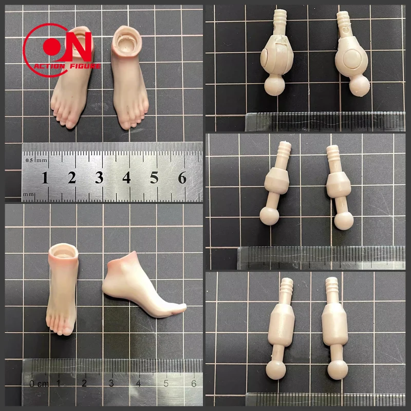 Worldbox 1/6 Female Soldier High Heels Foot Flat Soles Foot Model ...