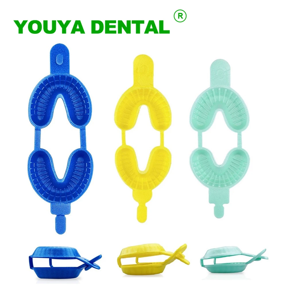 20pcs-Dental-Fluoride-Tray-Disposable-Foam-Impression-Trays-Dentistry ...