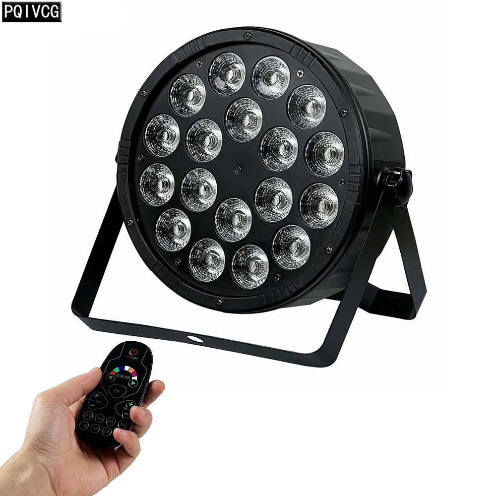 18x18w Rgbwa Uv 6in1 Led Par Light | Par Led 18x18w Rgbwa Uv Remote ...
