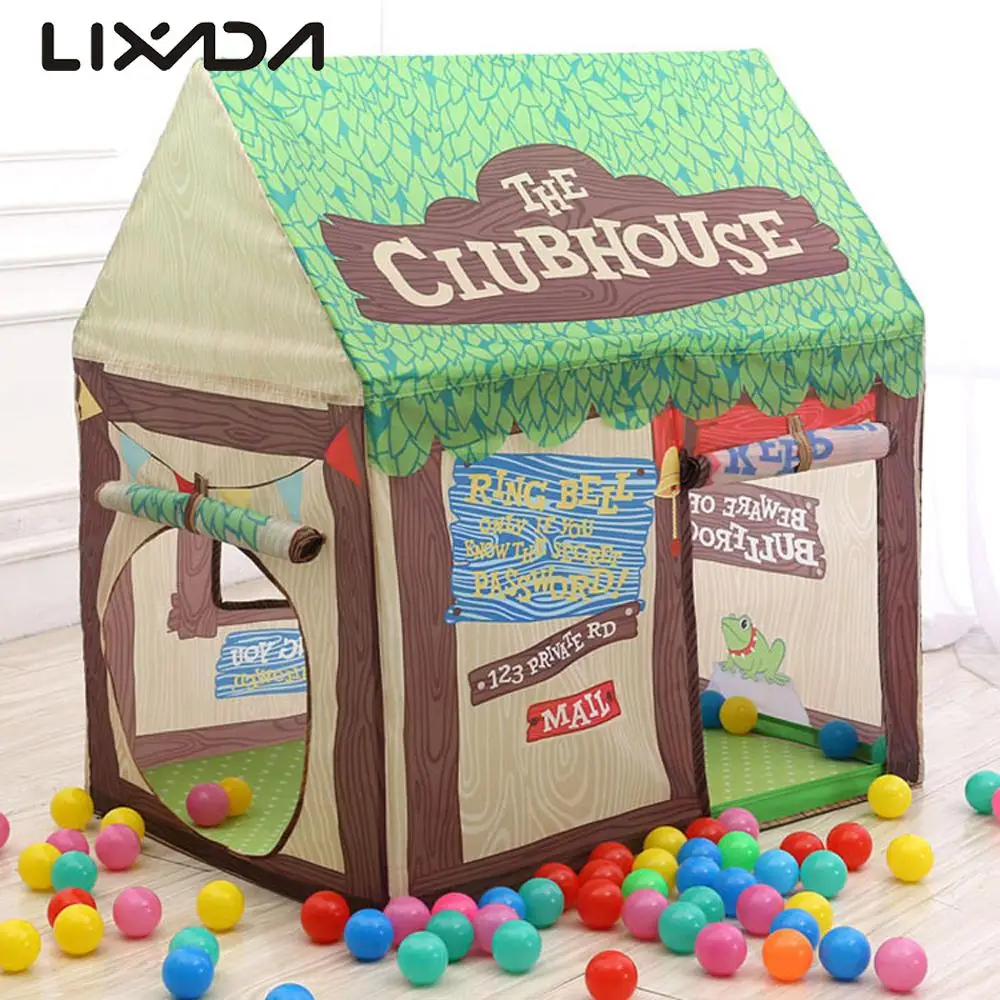 Indoor-Kids-Small-House-Tent-Compact-Size-Home-GameRoom-Tent-Playing ...