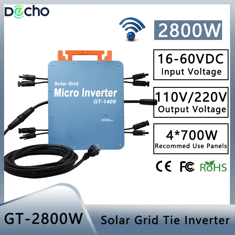 2800W-2400W-Solar-Grid-Tie-Micro-Inverter-16-60V-DC-For-PV-Panel-On ...
