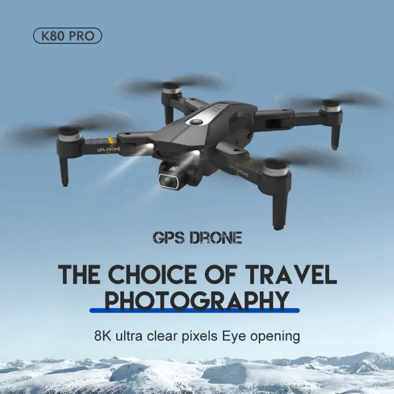 K80 PRO GPS Drone 5G 8K Dual HD Camera Drone – 5 Star Drones