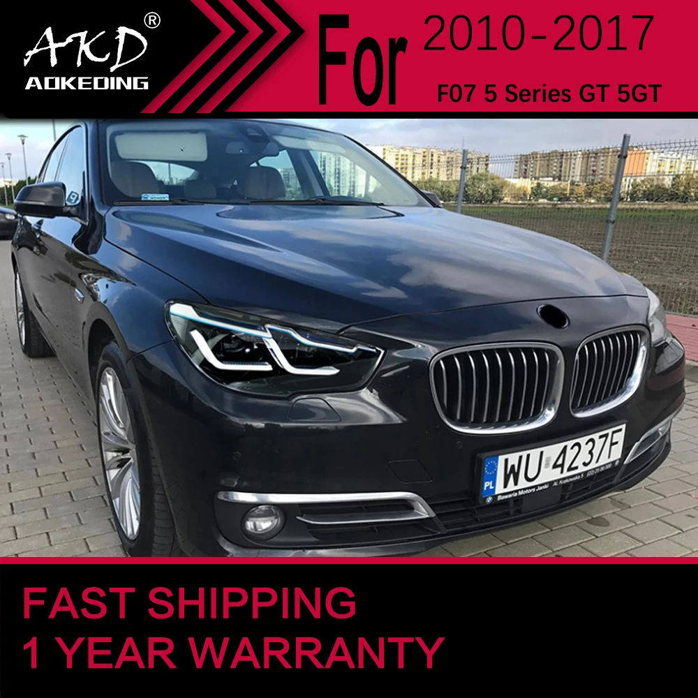 Car-Lights-for-BMW-F07-5-Series-GT-5GT-LED-Headlight-2010-2017-F07-5GT ...