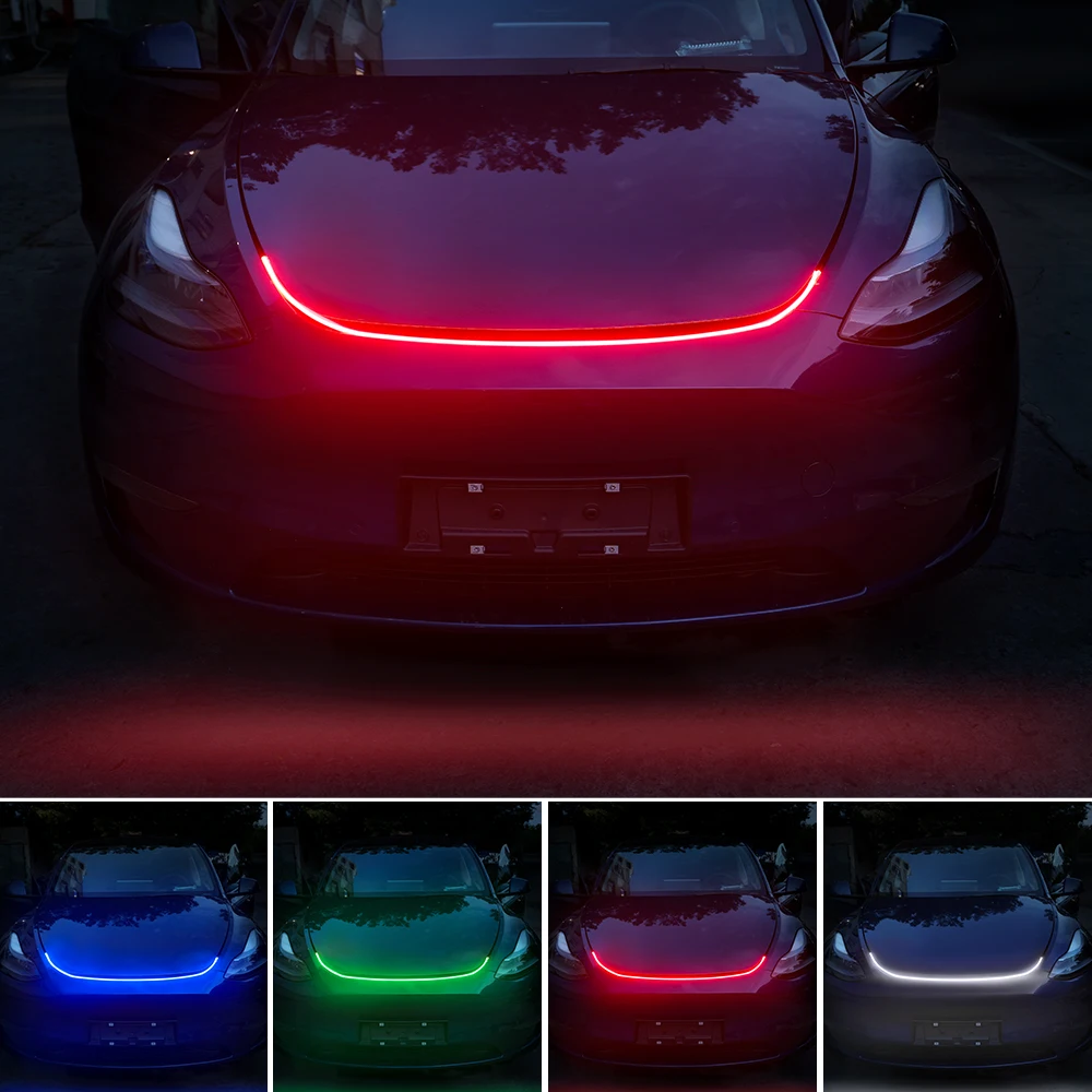Car-Hood-DRL-Ambient-Light-Car-Backlight-Strip-Scan-Lighting-Decor ...