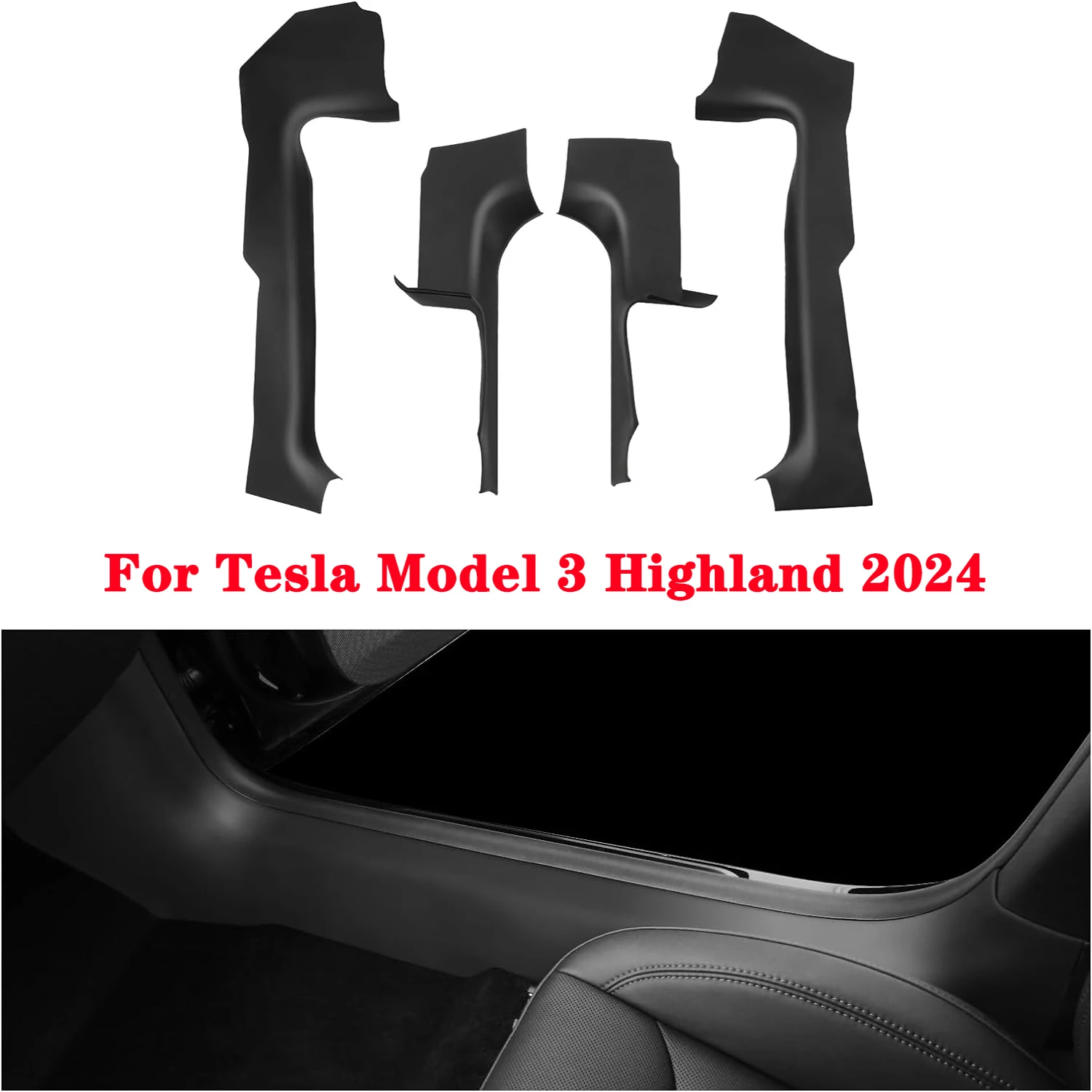 Door-Sill-Protector-For-Tesla-Model-3-Highland-2024-Door-Entry-Guard ...