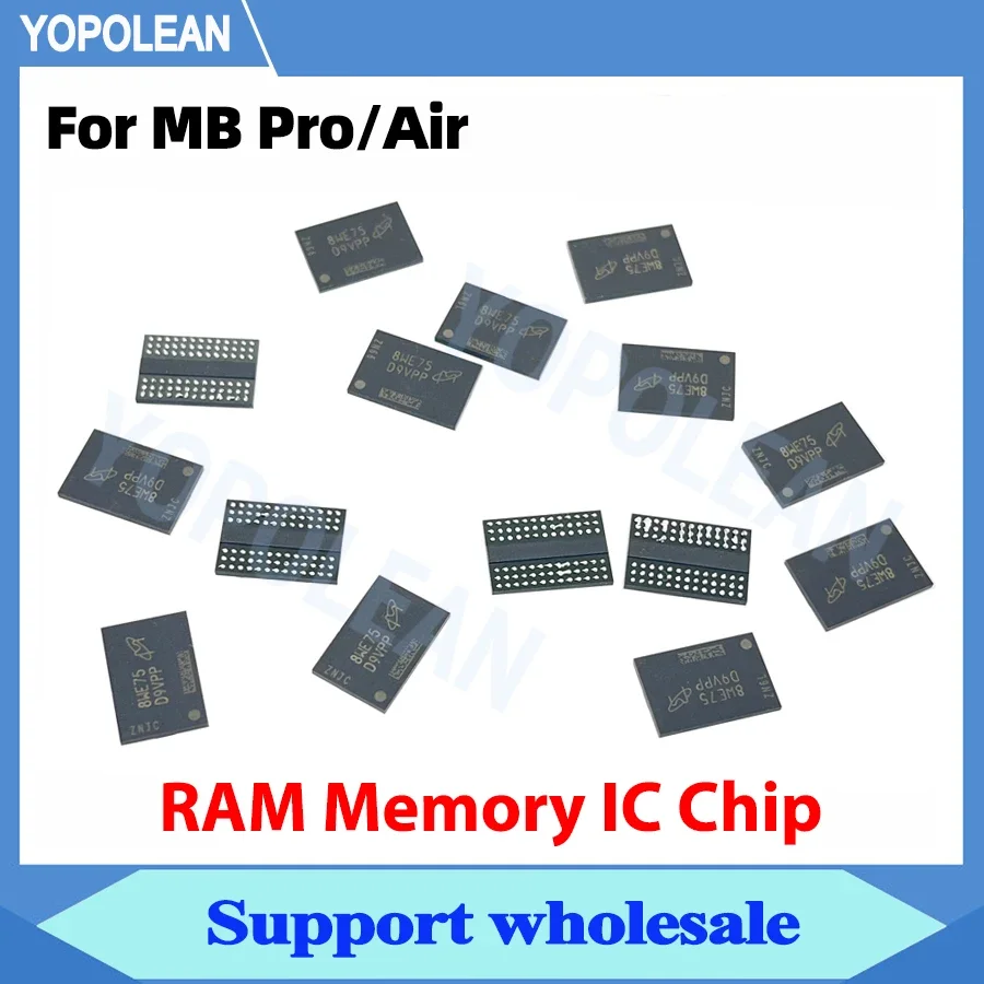 Tested Ram Flash Memory Chip IC 8G 16G 32G For Macbook Air Pro A1502 ...