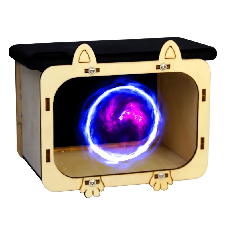 3D holographic cinema TV projector scientific experiment handmade ...