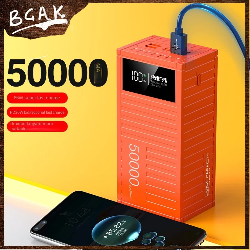 10000Mah-20000mah-50000mah-Wholesale-66w-Portable-Power-Bank-Fast ...