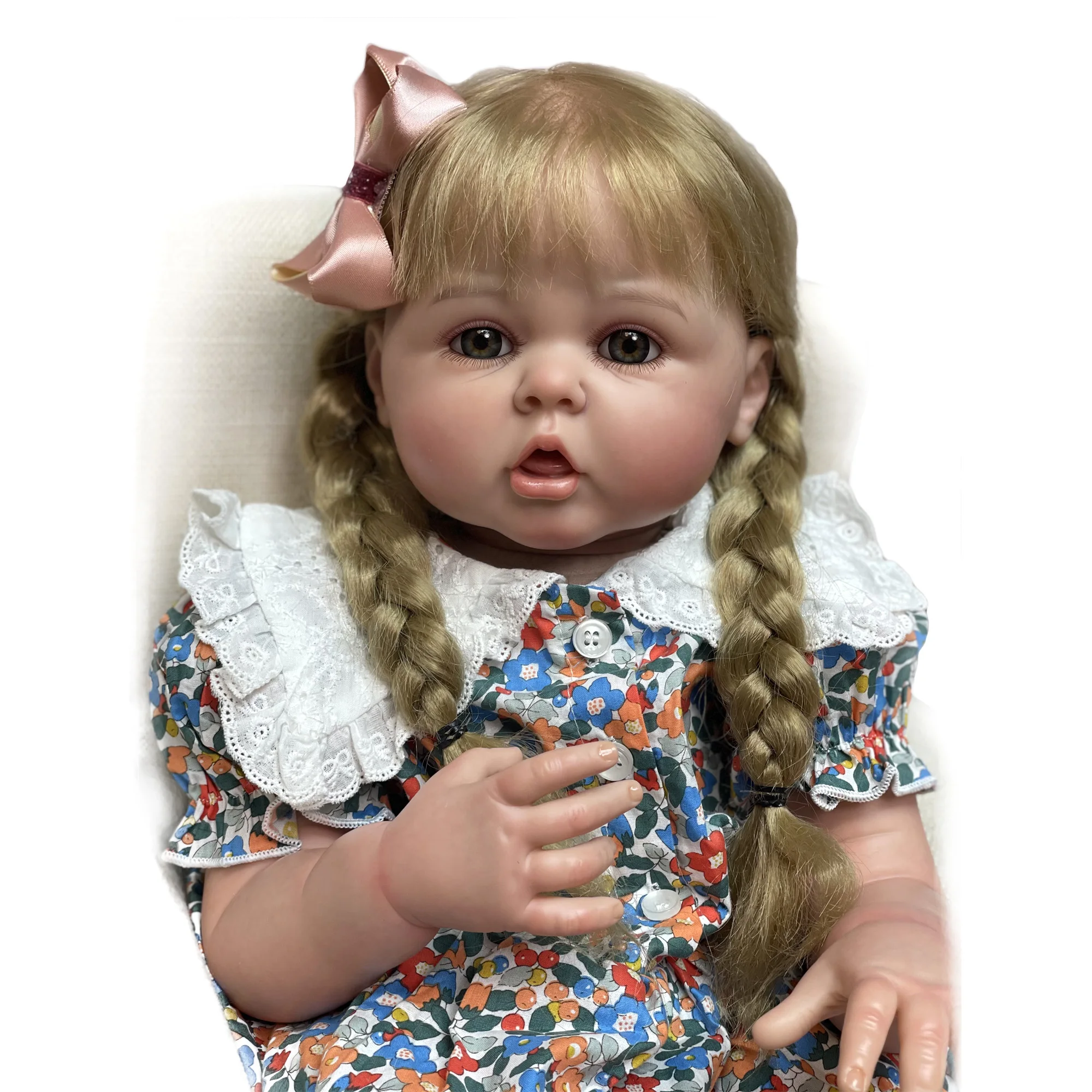 24-Inch-Painted-Lifelike-Bebe-Newborn-Doll-beb-reborn-bonecas-infantil ...
