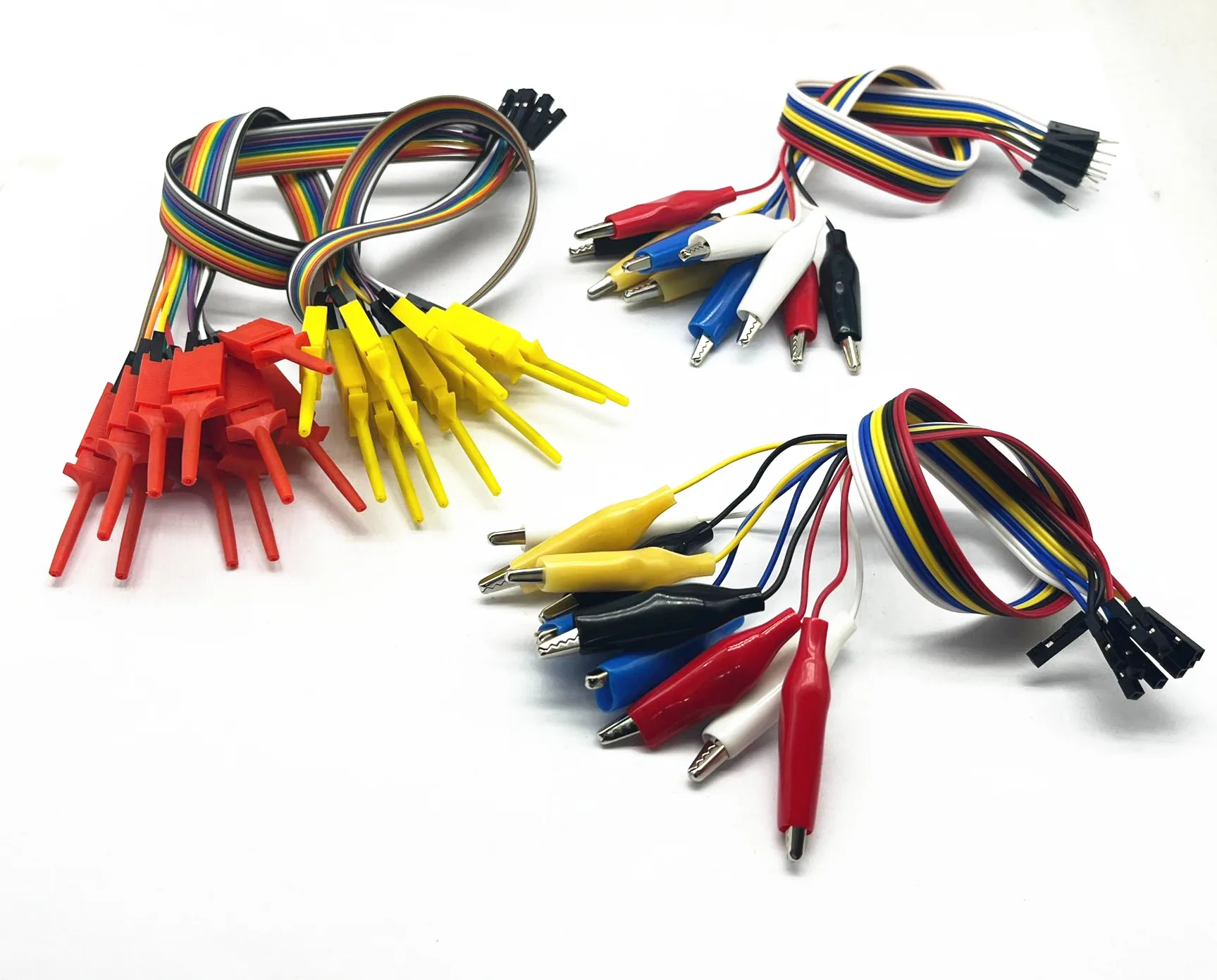 10pin High Efficiency Test Hook Clip Logic Analyzer Cable Gripper Probe ...