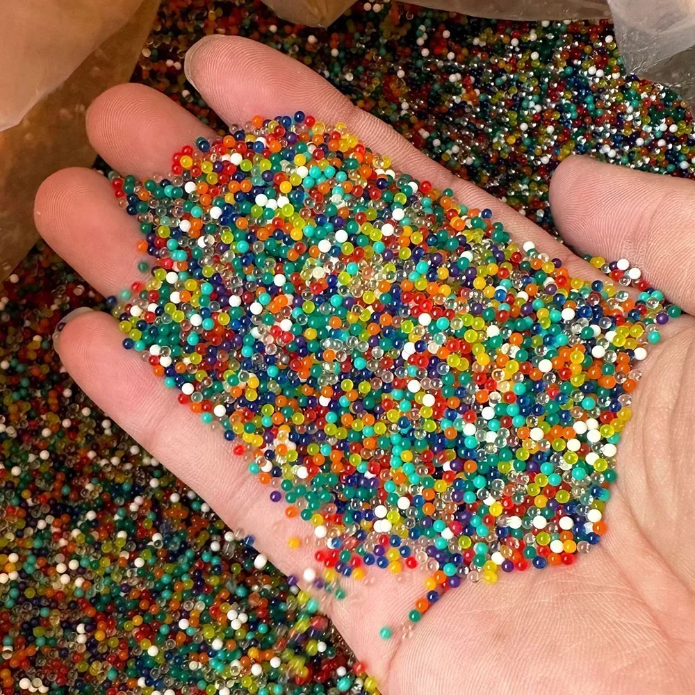 50000Pcs-Water-Beads-Pearl-Shaped-Crystal-Soil-Water-Beads-Mud-Grow ...