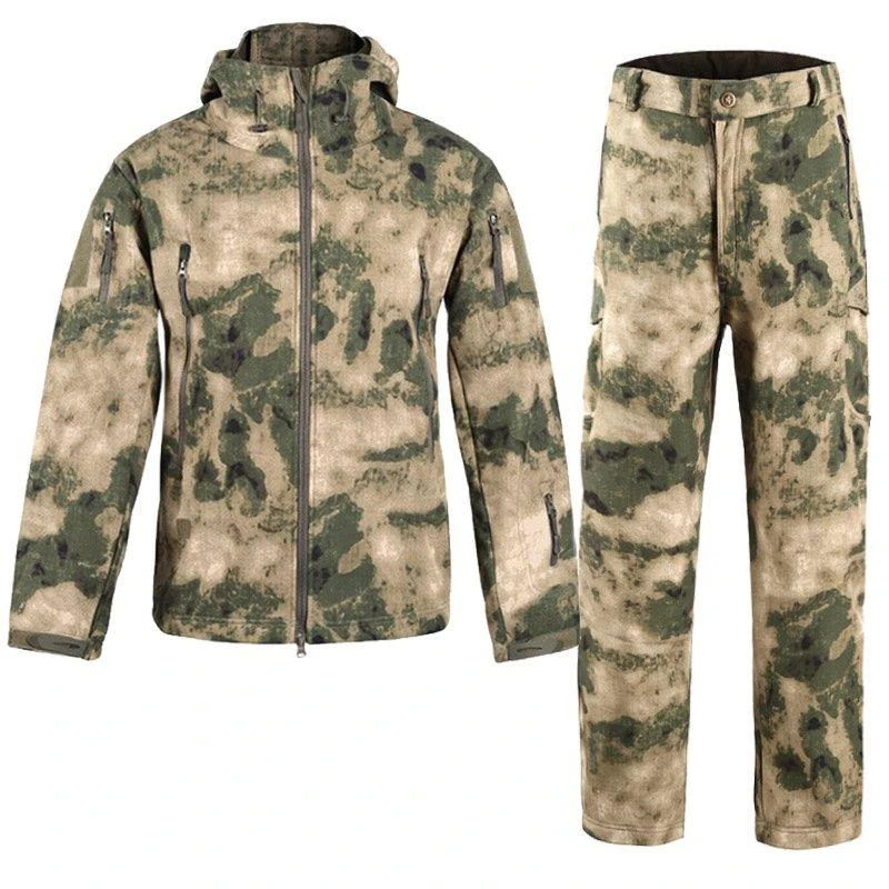 Outdoor Tactics Atfg Camouflage Autumn Winter Warm Soft Shell Training ...