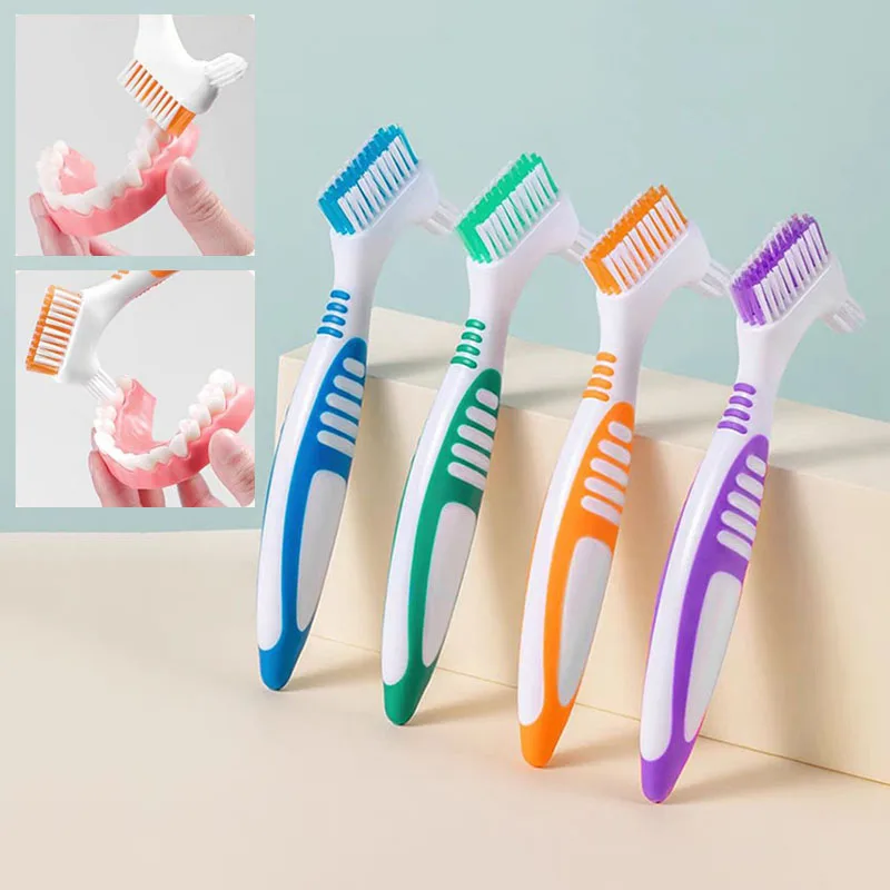 Denture-Cleaning-Brush-Deep-Cleaning-False-Teeth-Tool-Reusable ...