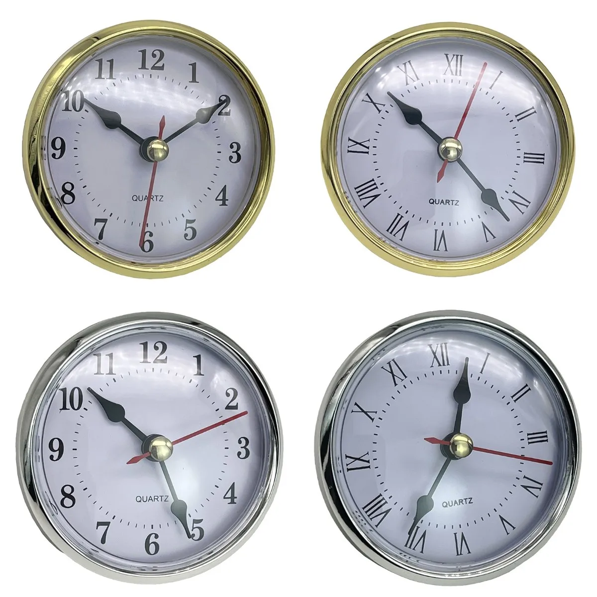 Classic-Clock-Craft-Quartz-Movement-Dia-80mm-Round-Clocks-Insert-Roman ...