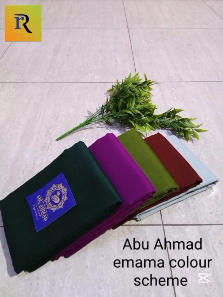 Rr Mall Presents Customized Abu Ahmed Imamah Shareef – Supreme Quality ...