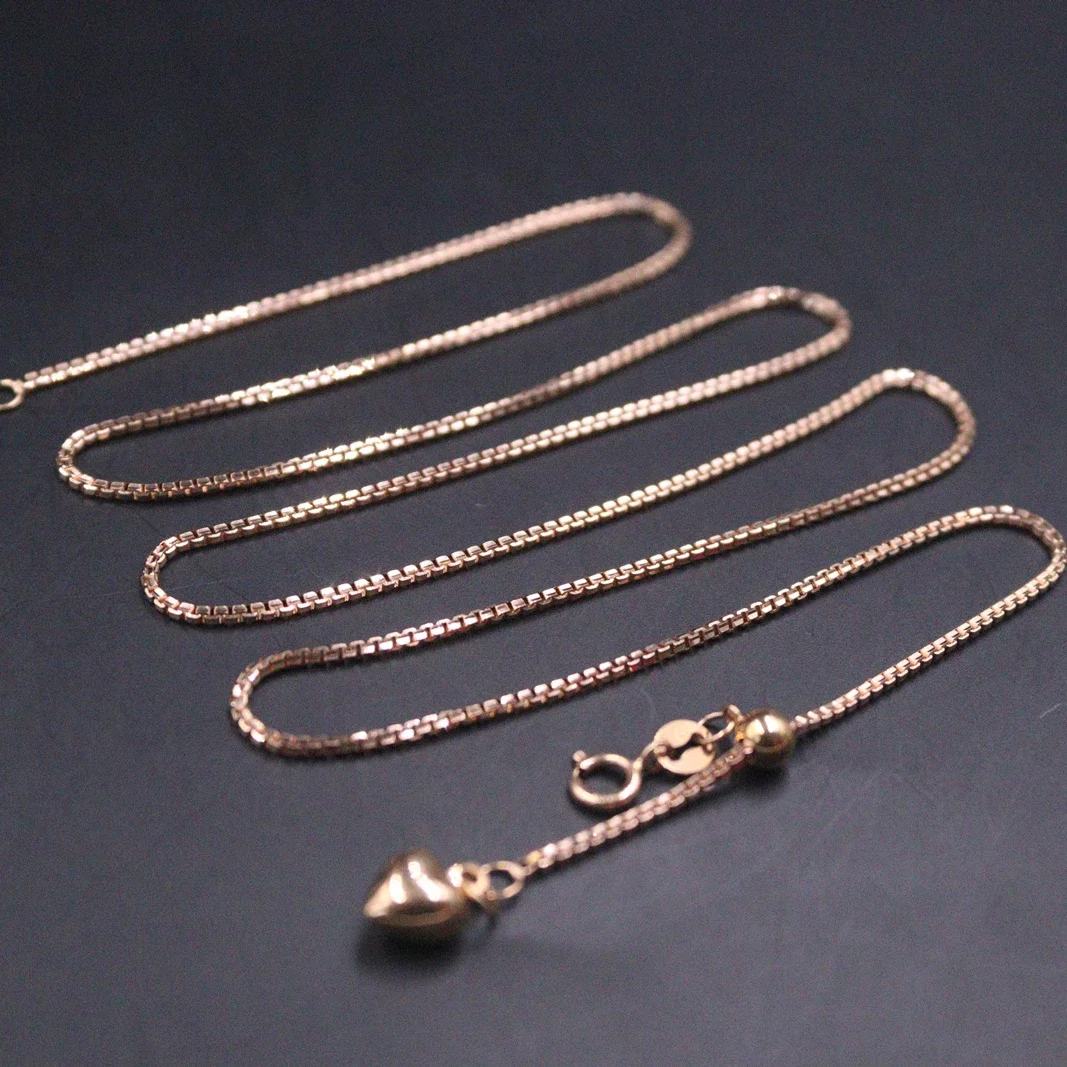 Real-18K-Rose-Gold-Chain-For-Women-1mm-Box-Link-Loving-Heart-Adjust-Necklace-55cm-22inch.jpg