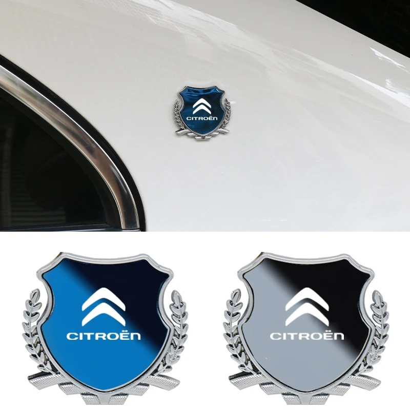 3D-Metal-Car-Trunk-Window-Side-Emblem-Badge-Decal-Sticker-For-Citroen ...