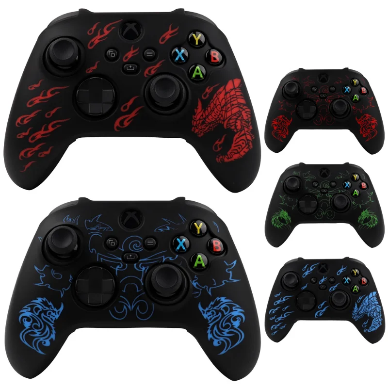 Soft Silicone Cover For Xbox Series X S Controller Skin Gamepad ...