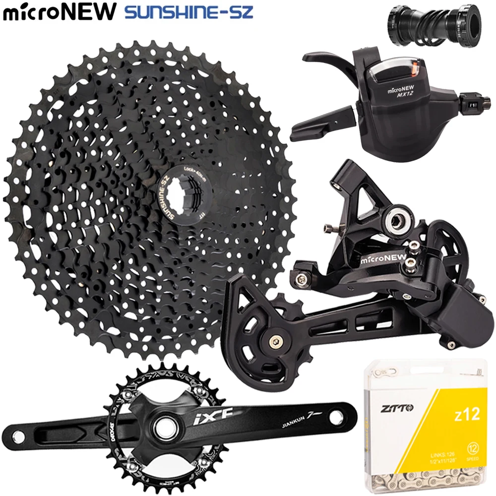 MicroNEW-MTB-12-Speed-Groupset-1x12-Shifter-desviador-trasero-12V ...
