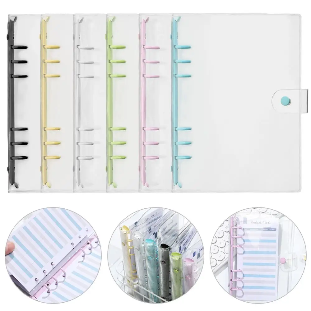 Transparent Folder A5 Rings | Transparent Folder Notebook | Folders ...