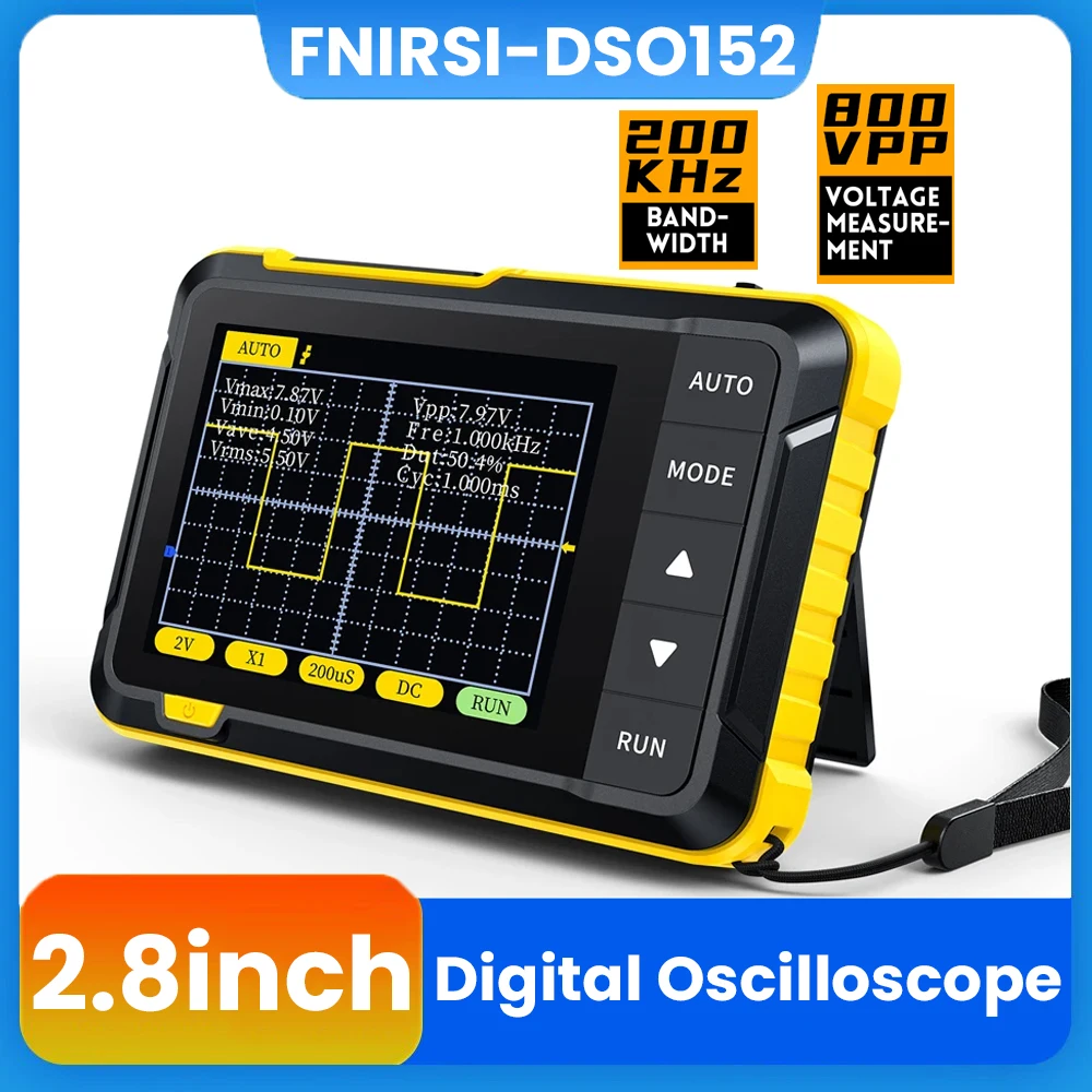 2-8-Inch-FNIRSI-DSO152-Handheld-Portable-Digital-Oscilloscope-2-5MSa-s-200KHz-Analog-Bandwidth ...