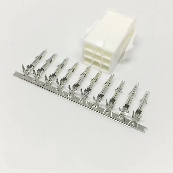 172161-1, 9Pin Female Connector + 9pcs Pin Contacts, New And Original ...