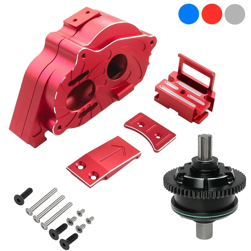 Metal-Center-Gearbox-and-Differential-Set-for-Arrma-1-10-Kraton-Outcast ...