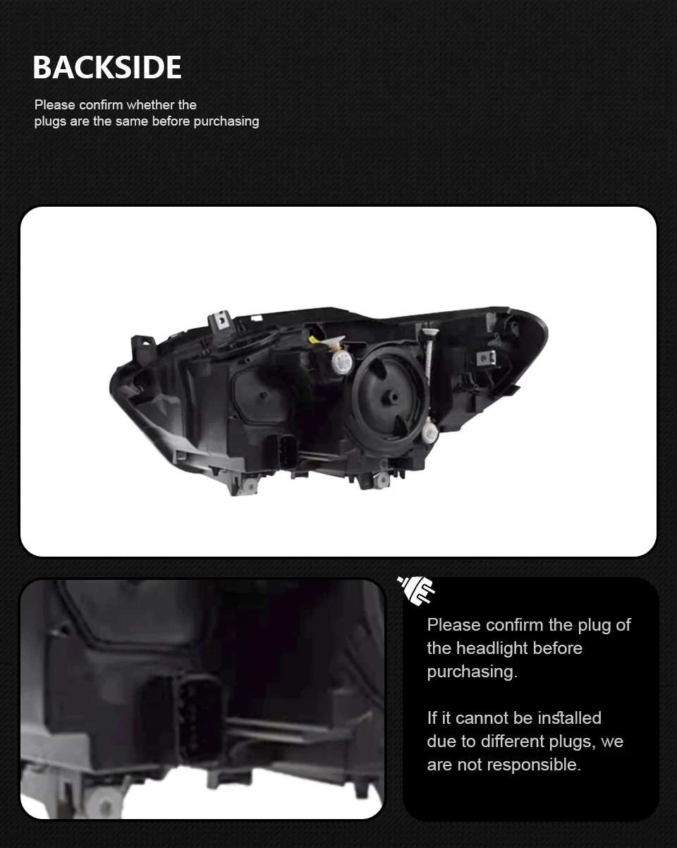 Head Lamp for BMW F20 LED Headlight 2015 - 2018 Headlights
