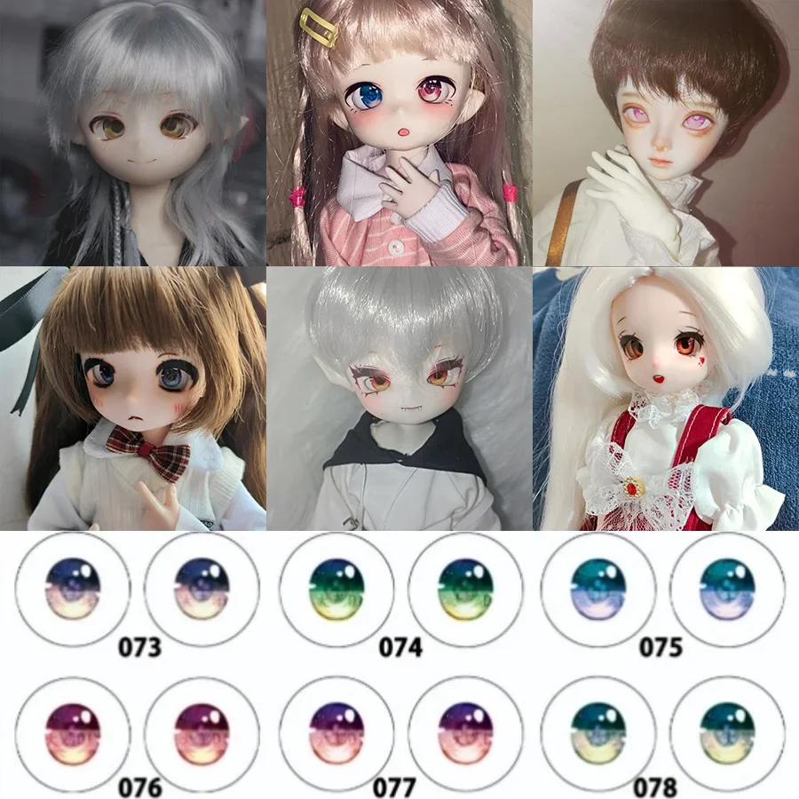 Doll-Eyes-Bjd-Cartoon-Ob11-Two-dimensional-Animation-HD-Glass-Diameter ...