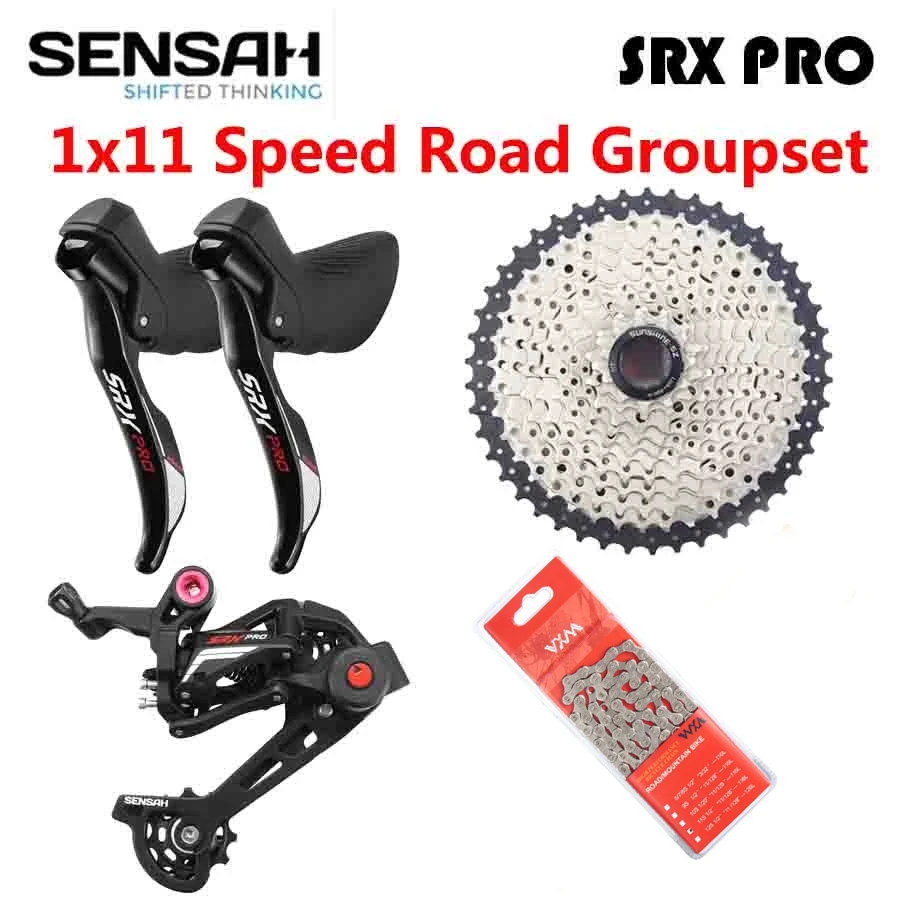 SENSAH-SRX-PRO-1x11-Speed-11s-Road-Bike-Groupset-STI-R-L-Shifter-Rear ...