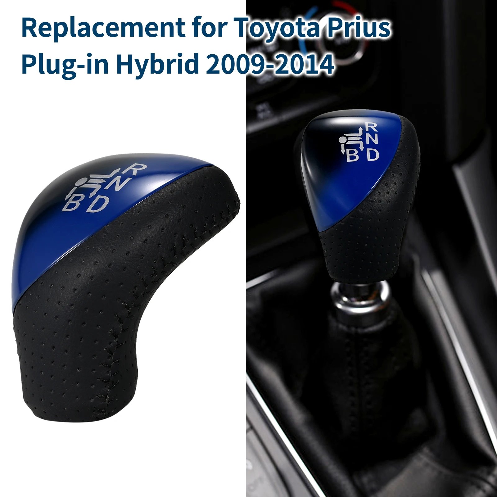Gear Shift Knot Car Shift Knob Replacement for Toyota Prius Plug-in ...