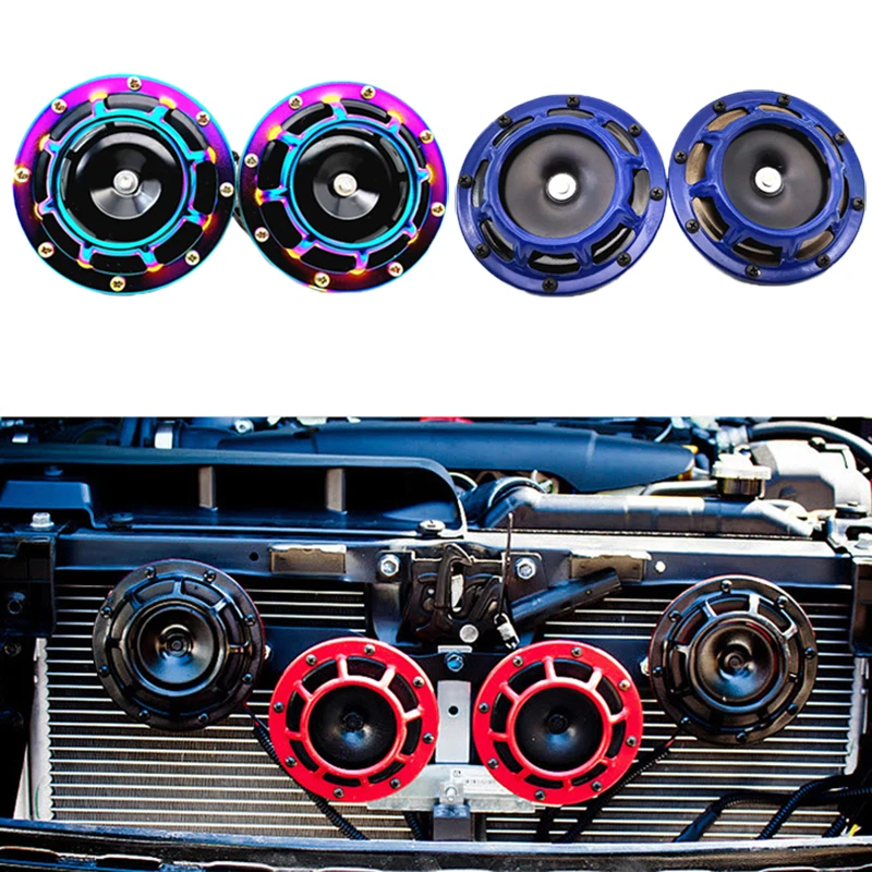 Car-Modification-Multi-tone-Car-Horn-12V-Pair-Used-For-Subaru-Impreza ...