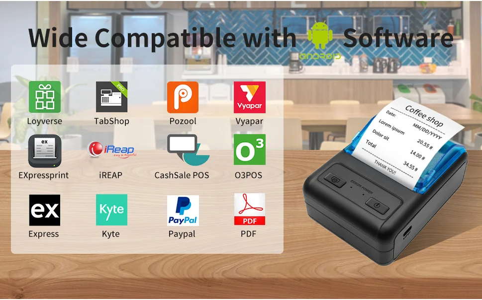 Toutes nos imprimantes,Mini imprimante thermique automatique sans fil ...