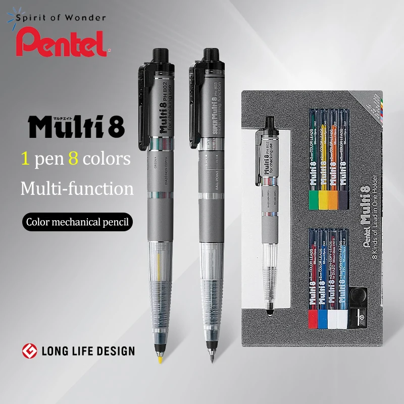 Pentel-Multi8-Module-Multifunctional-Pen-PH802-PH803-Colored-Ballpoint ...