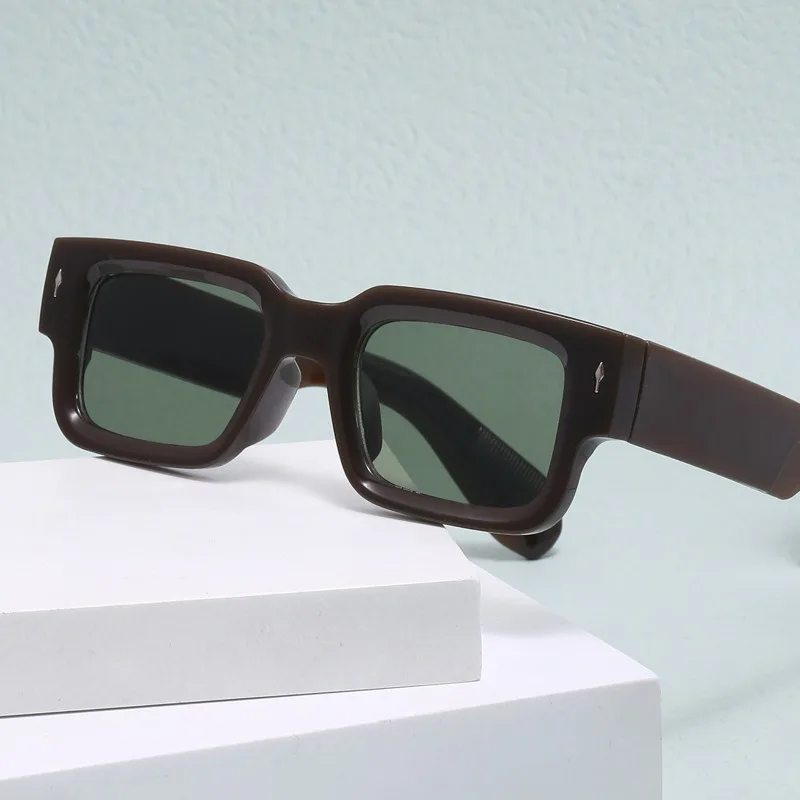 New-Square-Sunglasses-Men-Rectangle-Brand-Designer-Small-Sun-Glasses ...