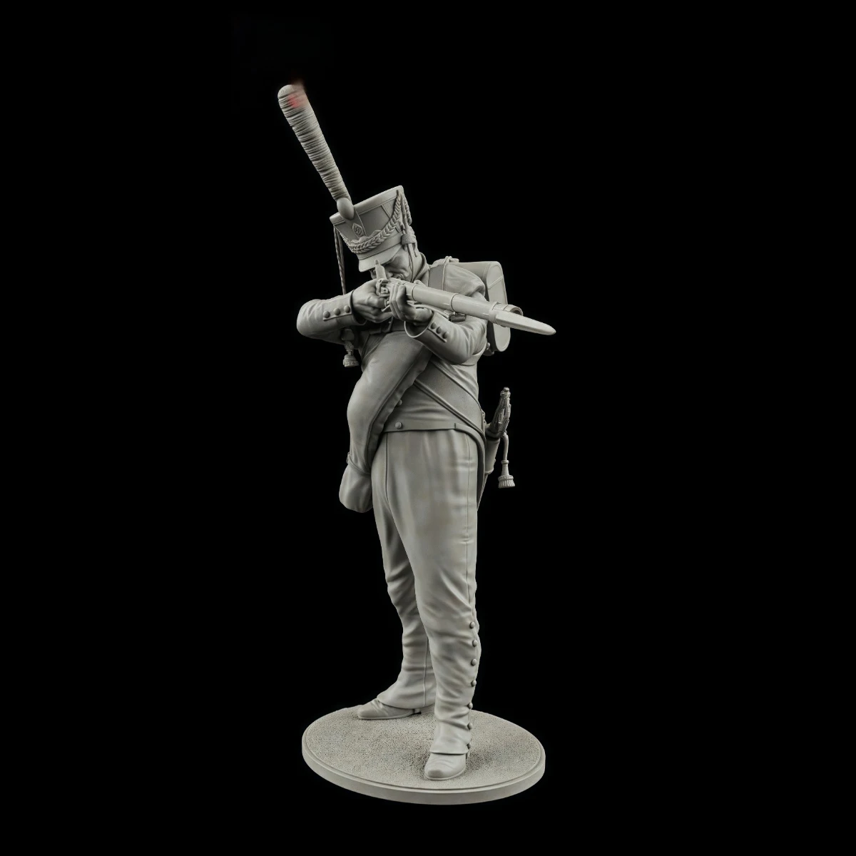 75MM resin unpainted model kit, military theme, Russian Army grenadier ...