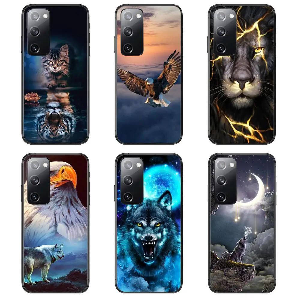 Funda-de-tel-fono-suave-Eagle-wolf-lion-para-Samsung-Galaxy-S30-s21-fe ...