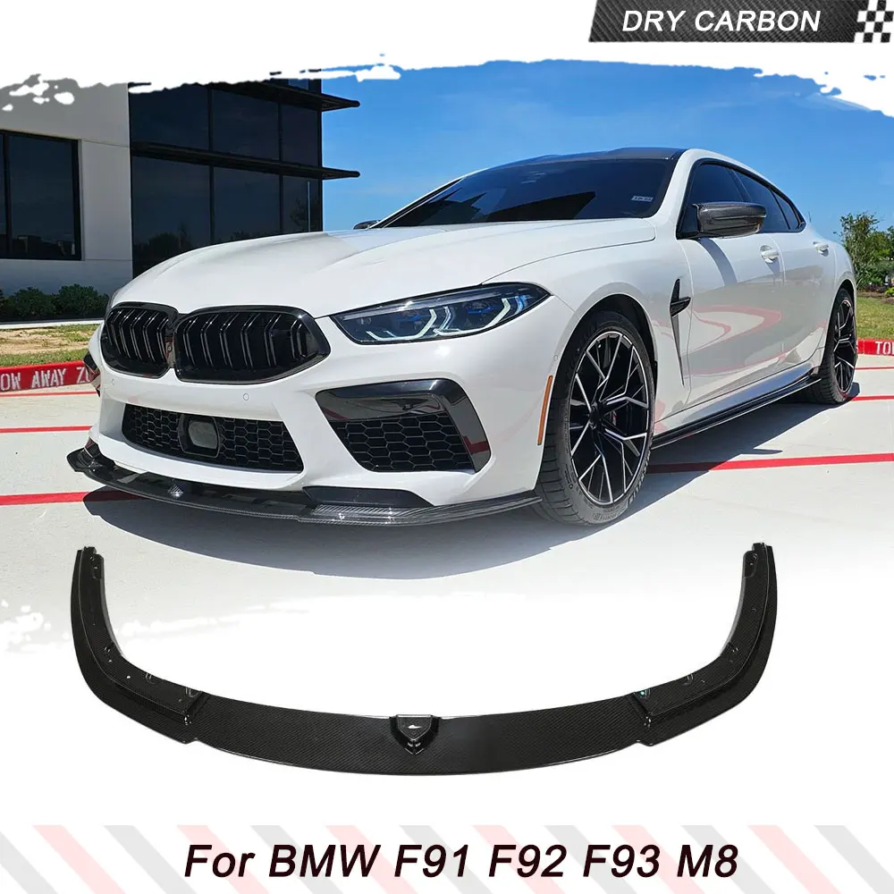 Car-Front-Bumper-Lip-For-BMW-8-Series-F91-F92-F93-M8-2019-2022-Dry ...