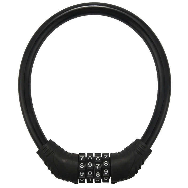 Digital-Bicycle-Chain-Lock-Mountain-Bike-Lock-Portable-Security-Anti ...