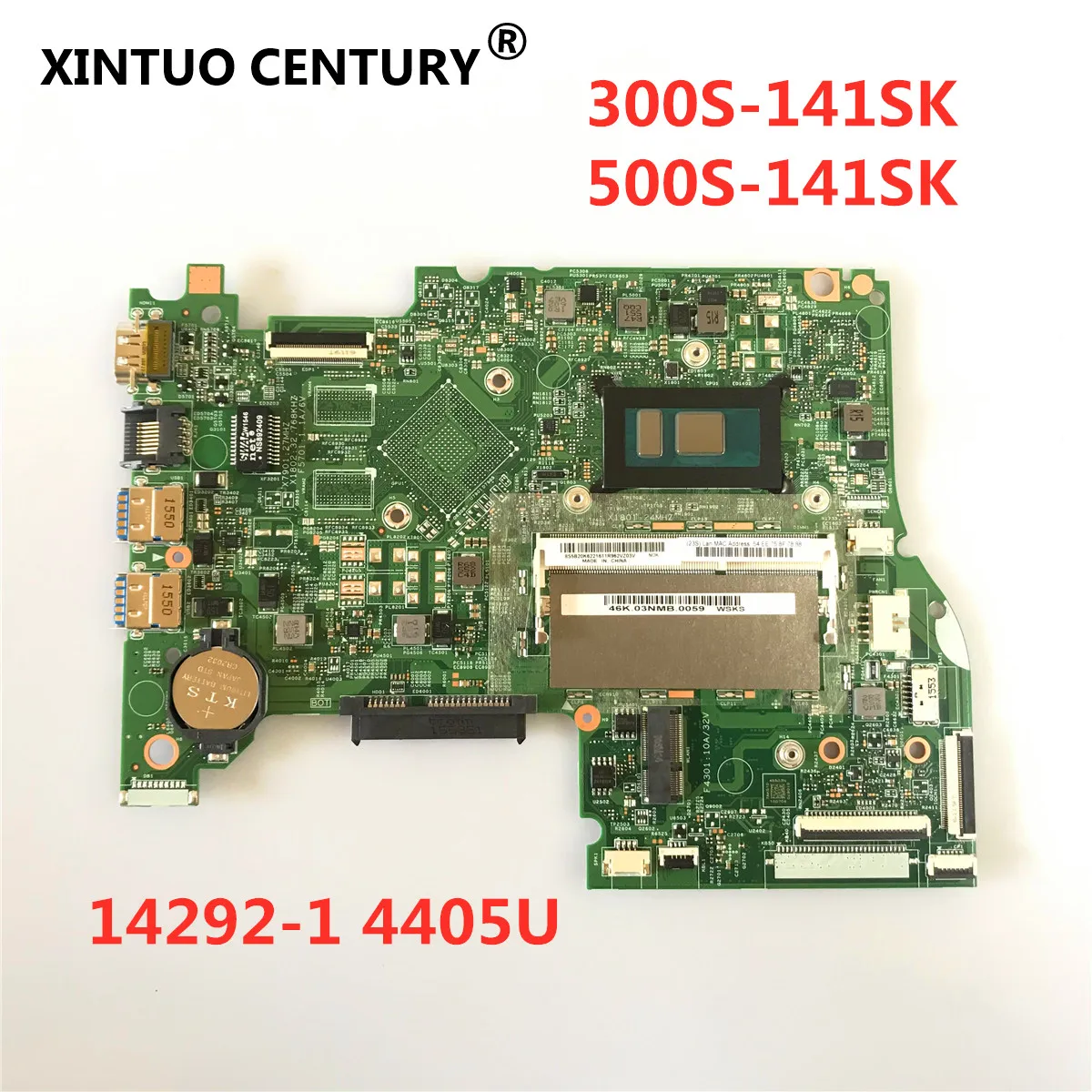 For-Lenovo-FLEX-3-1580-500-15ISK-Laptop-motherboard-15-6-inch-4405U-CPU ...