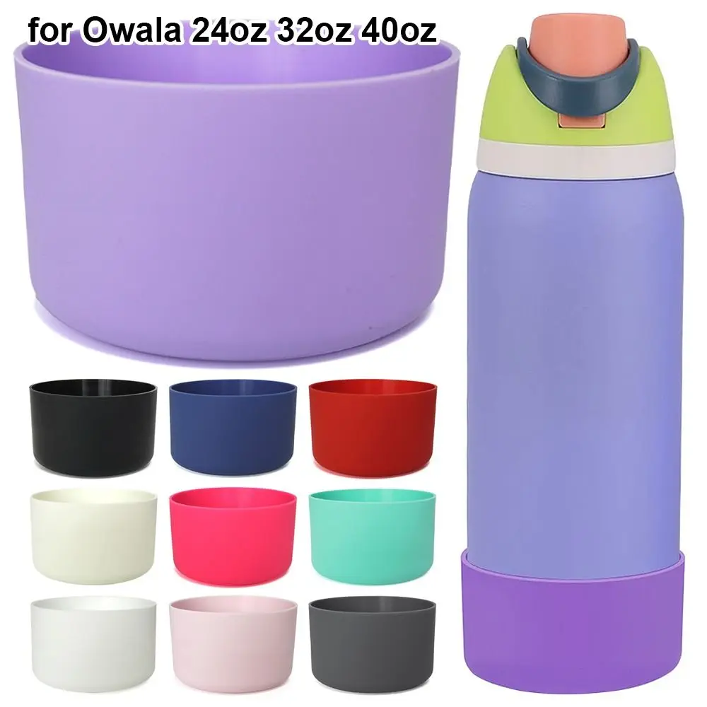 1Pcs New Anti-Slip Silicone Boot Protective Colorful Bottle Bottom Base ...