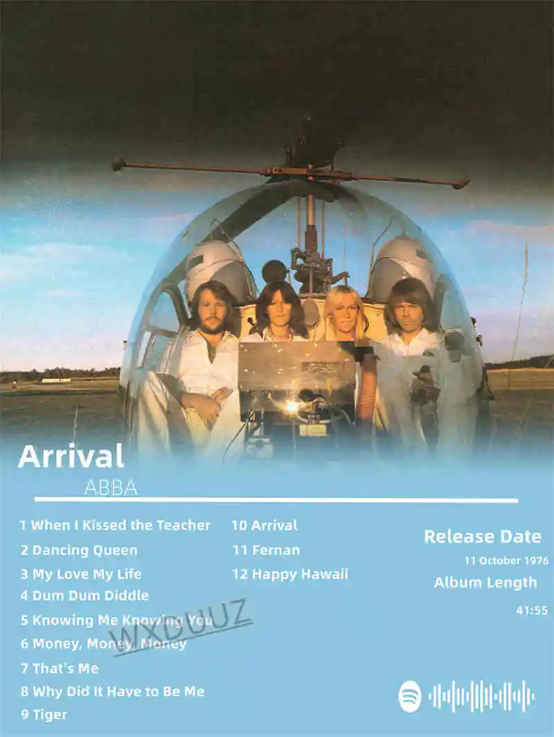 Abba Arrival Album Cover