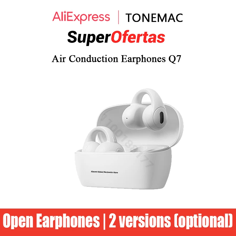 TONEMAC-Air-Conduction-Earphones-Q7-Wireless-Bluetooth-EarPods-Ear-Clip ...