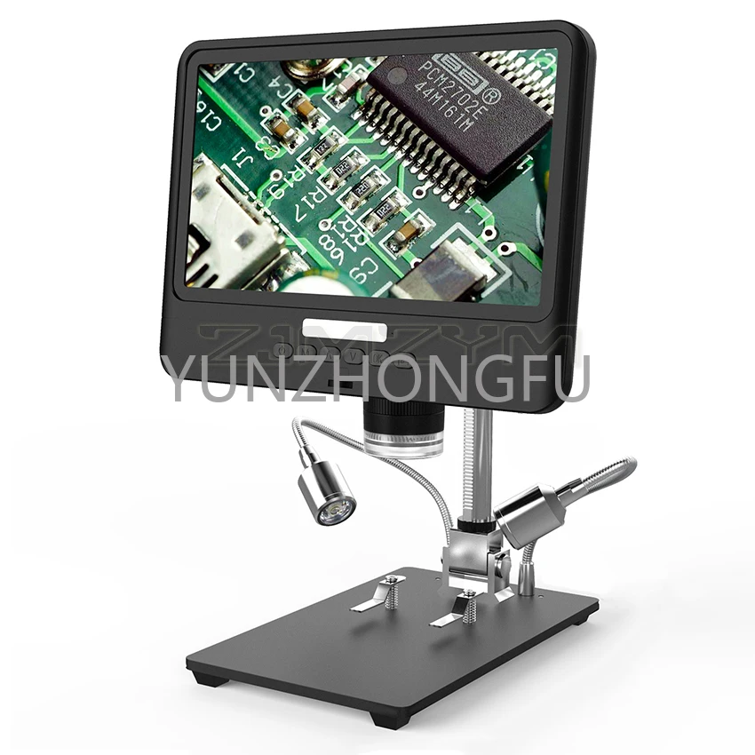 Digital-Microscope-Black-1080P-Scope-Soldering-Tool-260X-AD208-Digital ...