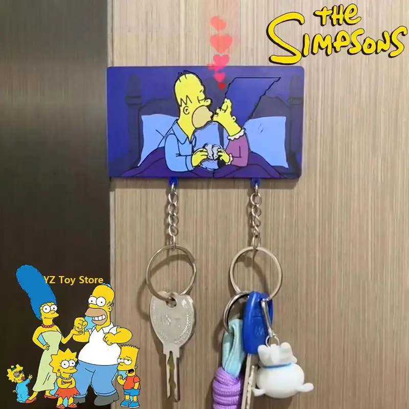 The-Simpsons-Couple-Keychain-Kawaii-Disney-Cute-Toys-Anime-Simpsonss ...
