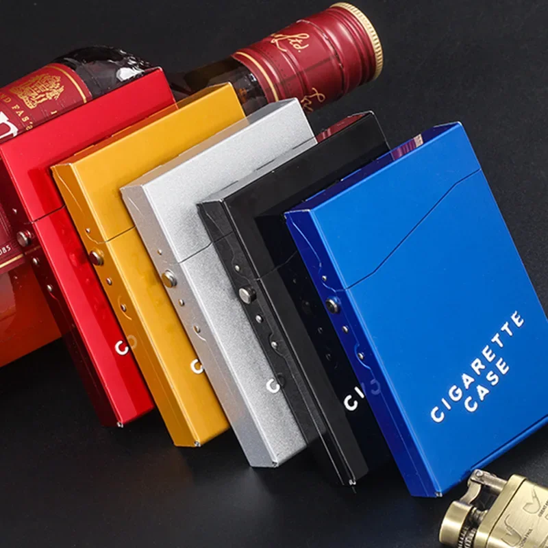 2022-New-Aluminum-Alloy-Cigarettes-Cases-Portable-Guba-Metal ...