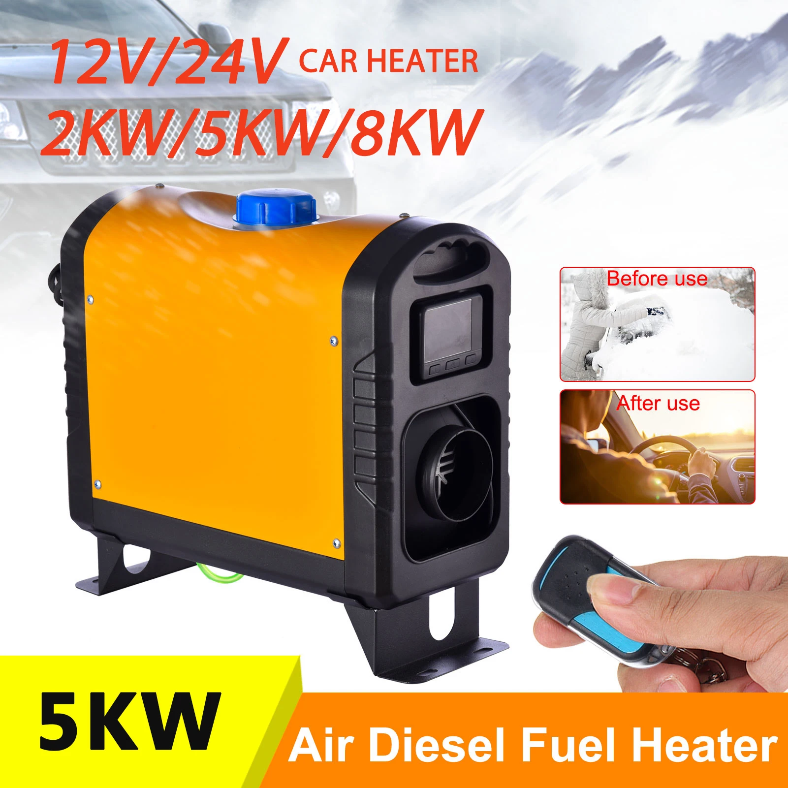 Calefacción estacionaria auxiliar para vehículos de Motor diésel ...