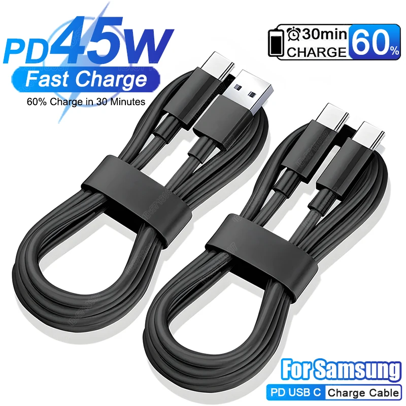 PD-45W-Cable-USB-Para-Samsung-Galaxy-S24-S23-S22-S21-Ultra-Plus-A53-A54 ...